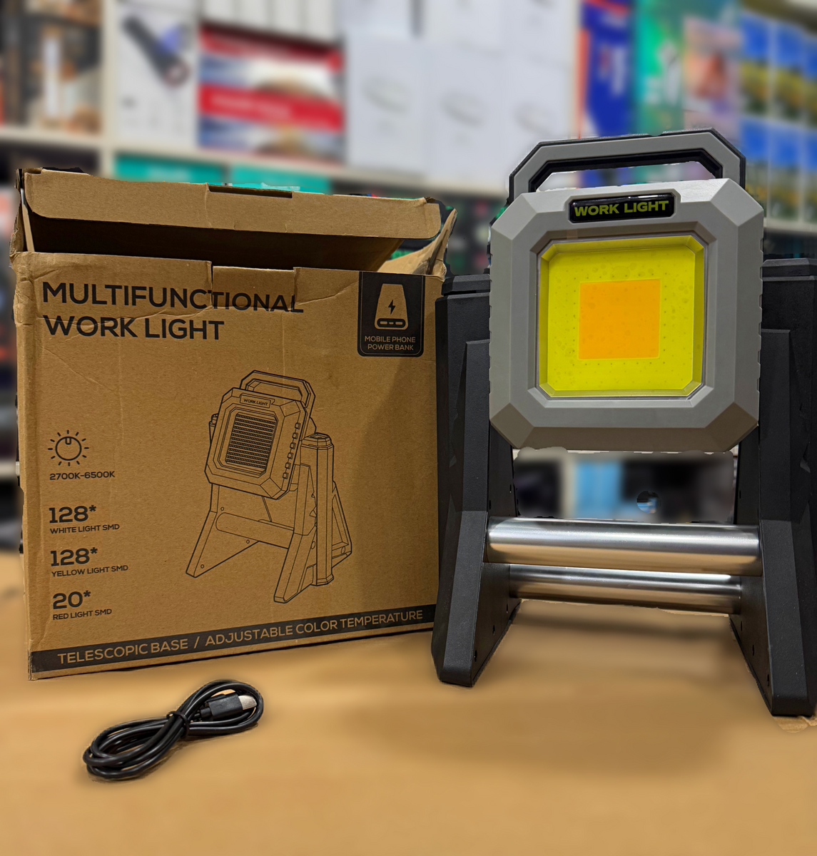 Multifunctional folding work light – Electro Heaven