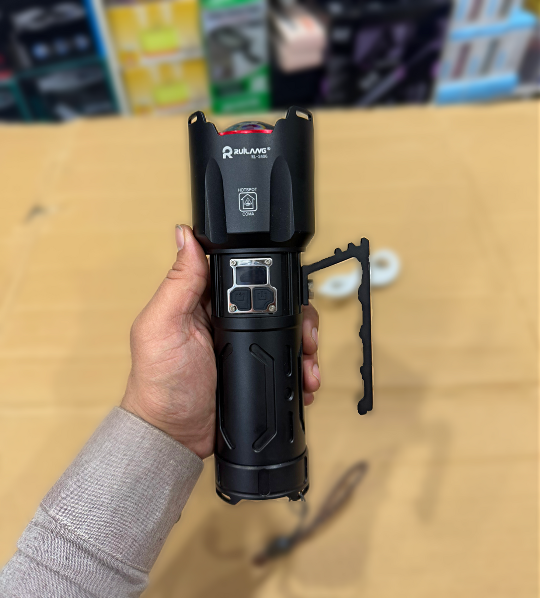 RuiLang RL-2406 Multifunctional LED Flashlight – Electro Heaven